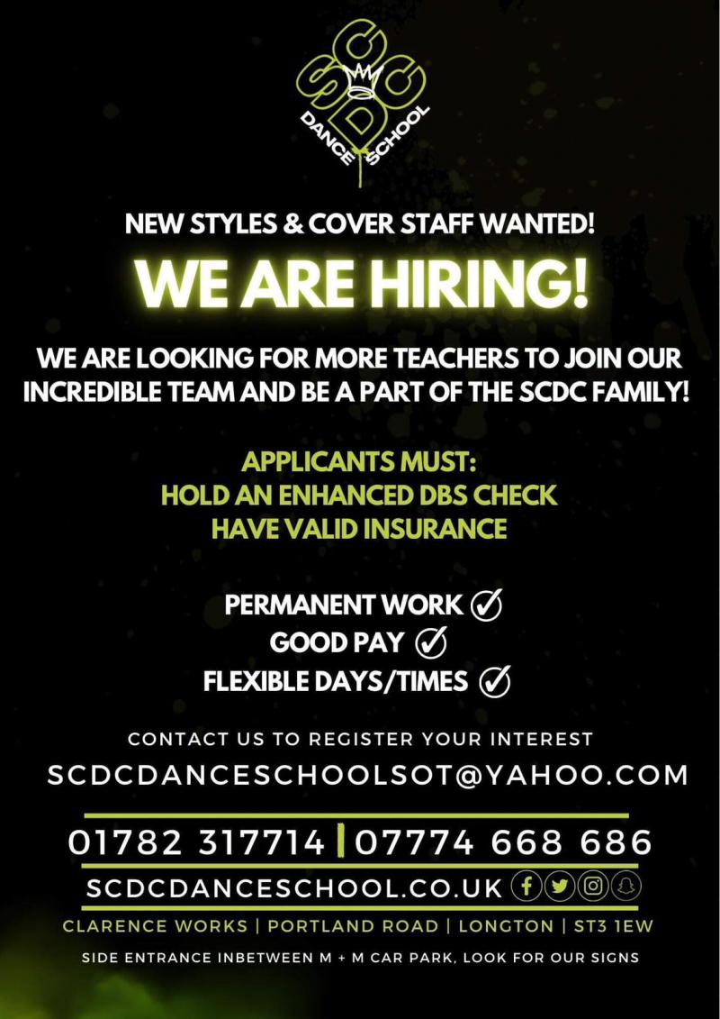 Dance School in Stoke | SCDC Dance School - Elite Training